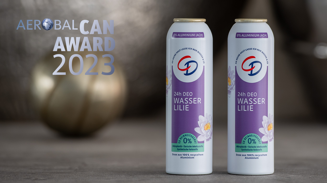 High-grade premium packaging: Aluminium aerosol cans - Aerobal